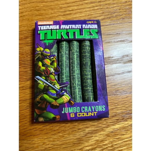 Nickelodeon | Office | Nickelodeon Tmnt Jumbo Crayons 6 Count Teenage ...